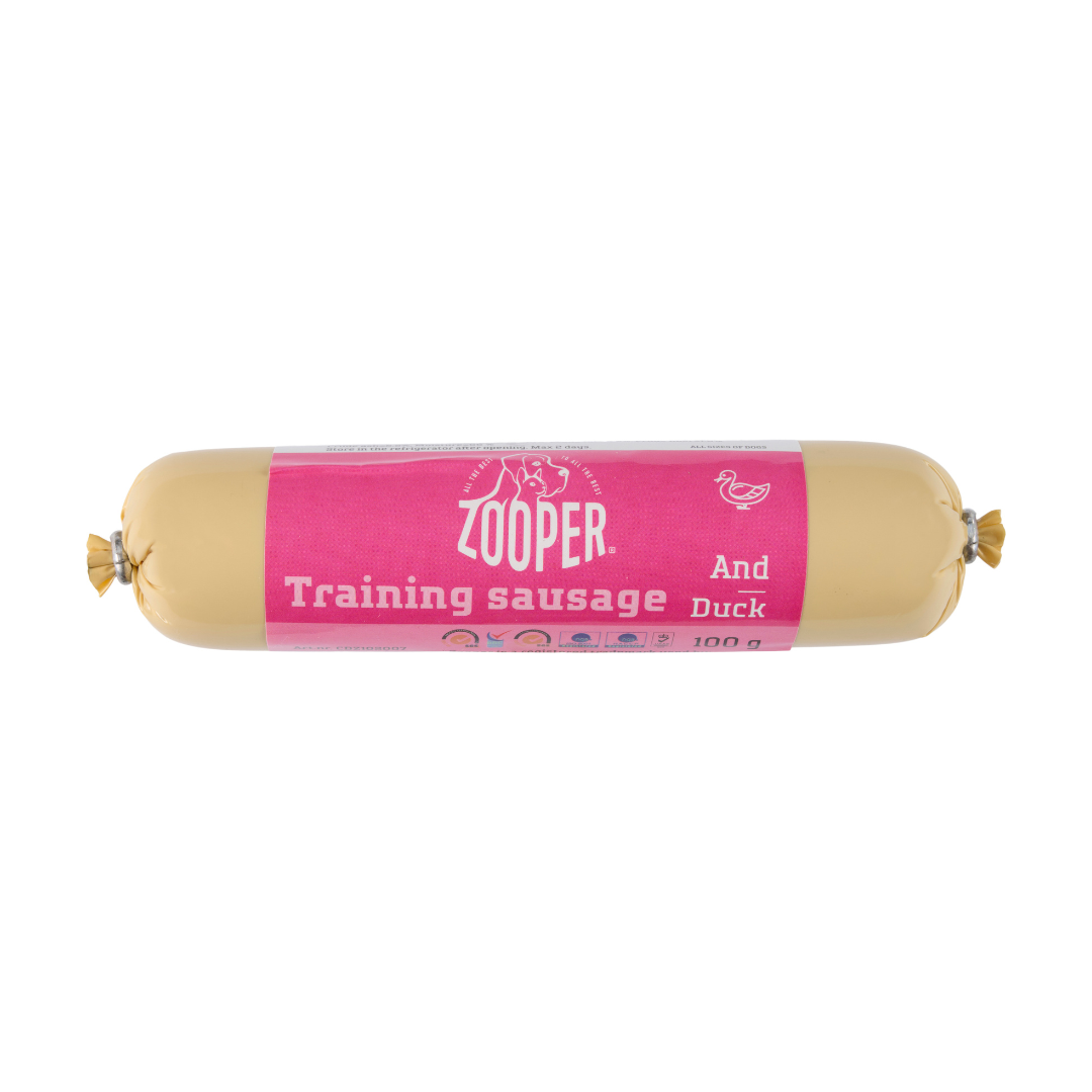 Zooper – Treningspølse, and, 100g